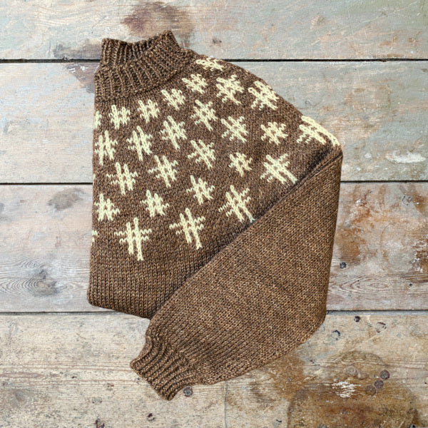 Strikkeopskrift Gro og George mønsterstrik | Få opskriften her ...