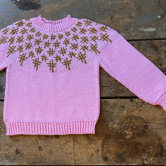 Strikkeopskrift Gro og George mønsterstrik | Få opskriften her ...