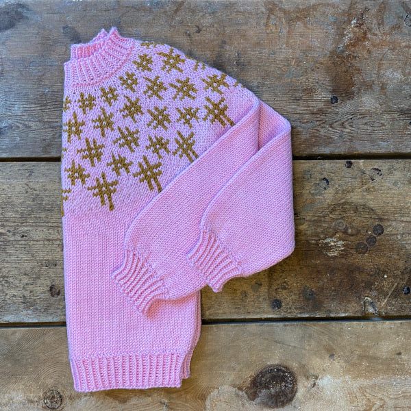 Strikkeopskrift Gro og George mønsterstrik | Få opskriften her ...